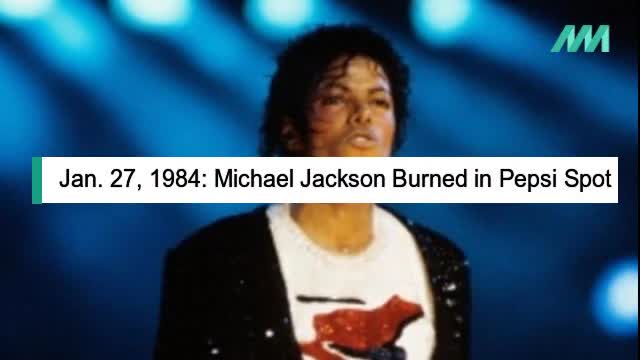 Michael Jackson 1984 Pepsi Commercial Accident