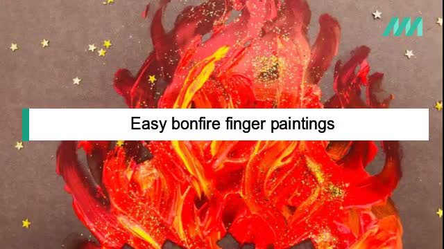 Fire Finger Painting How Painter Iris Scott Transmits Art Through Her